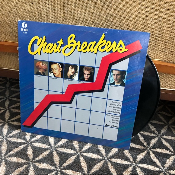 Vintage | K-Tel | Media | 8s Ktel Chart Breakers Album 80s Vinyl 80s ...